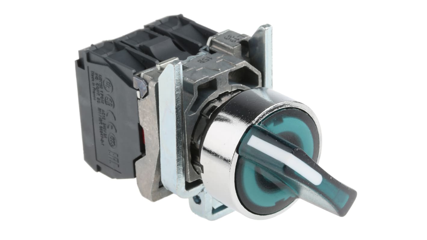 XB4BK123B5 | Schneider Electric Standard Handle Green Selector Switch ...