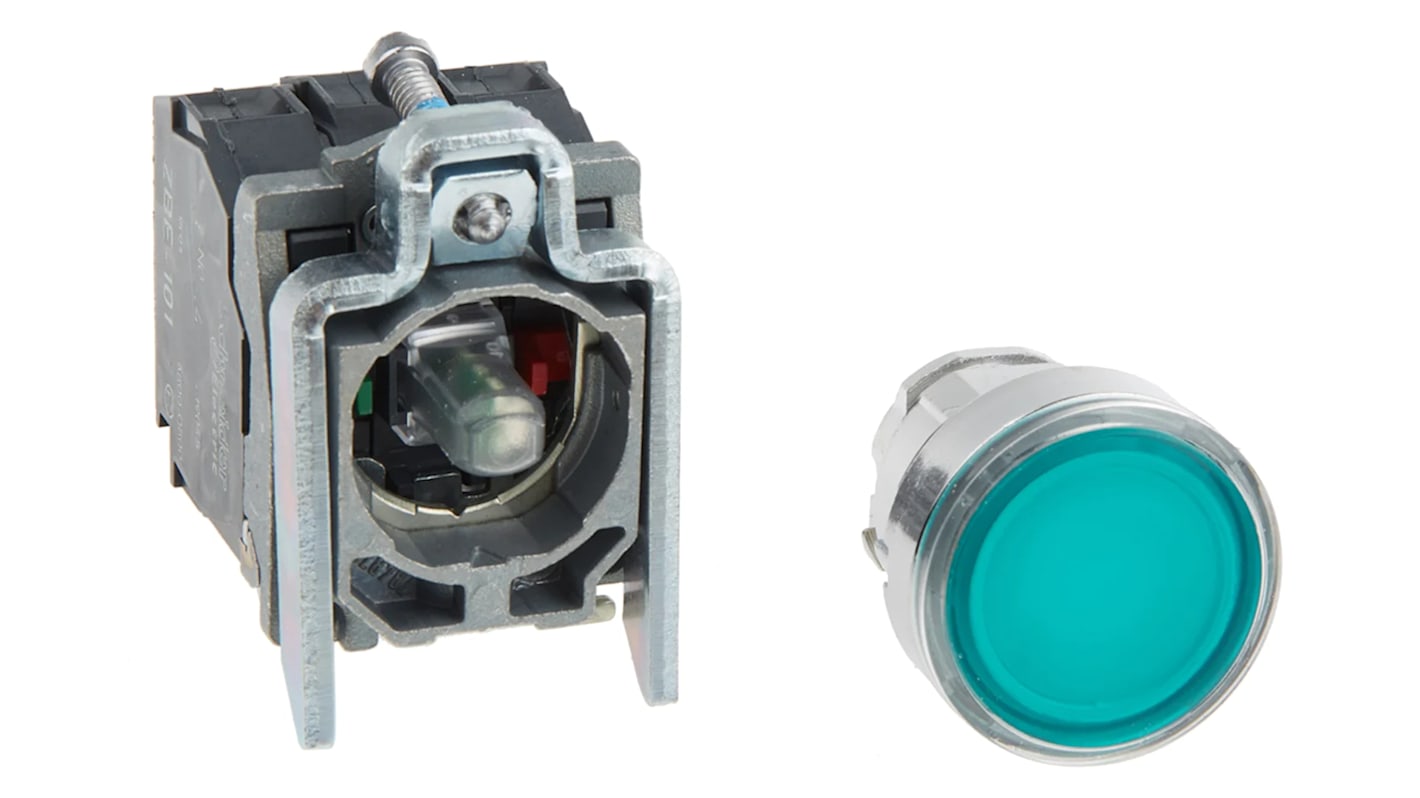 XB4BW33G5 | Schneider Electric Harmony XB4 Series Illuminated Push ...