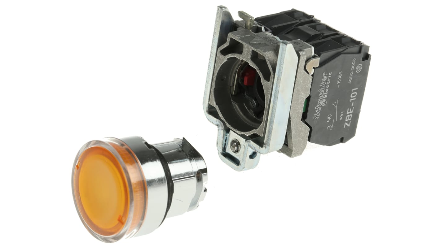 XB4BW3565 | Schneider Electric Harmony XB4 Series Illuminated Push ...