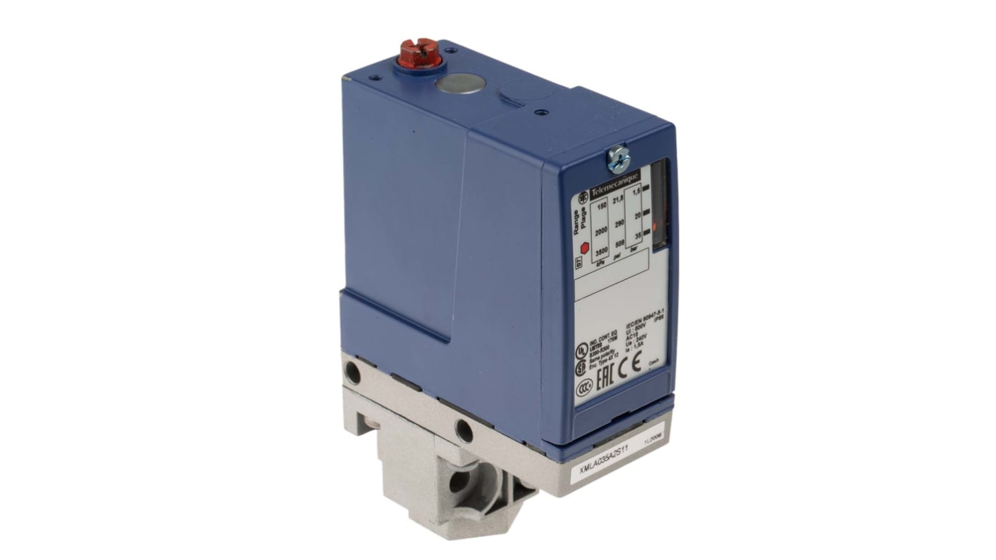 XMLA035A2S11 | Telemecanique Sensors Pressure Sensor, 1.5bar Min, 35bar ...