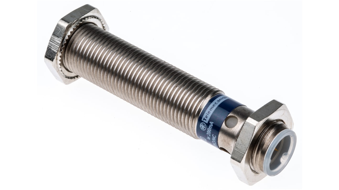 XS1M12KP340D | Telemecanique Sensors Inductive Barrel-Style Proximity Sensor, M12 x 1, 2 mm ...