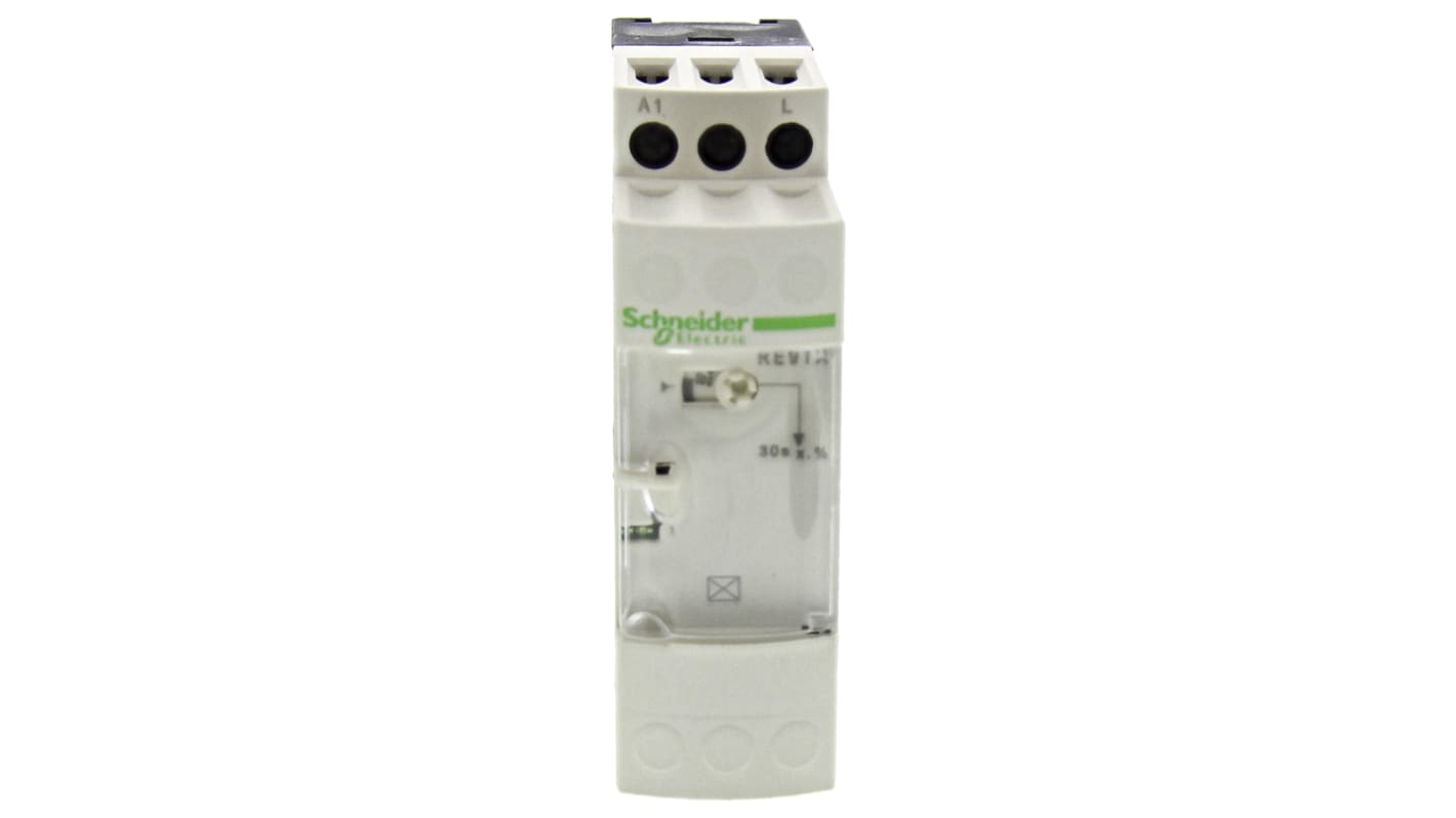 RE9TA31MW | Schneider Electric DIN Rail Mount Time Delay Relay, 24 → ...