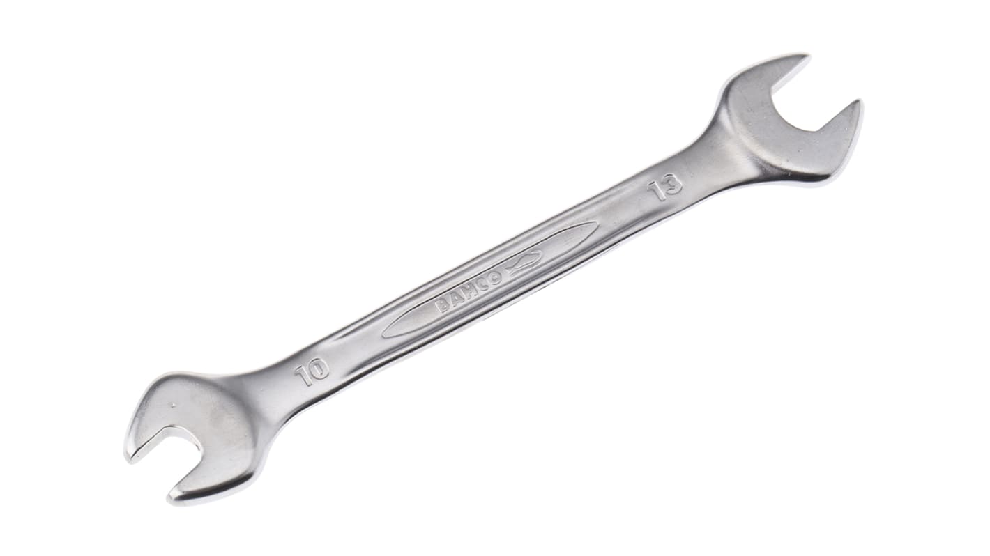 6M-10-13 | Bahco Double Ended Open Spanner, 10mm, Metric, Double Ended ...