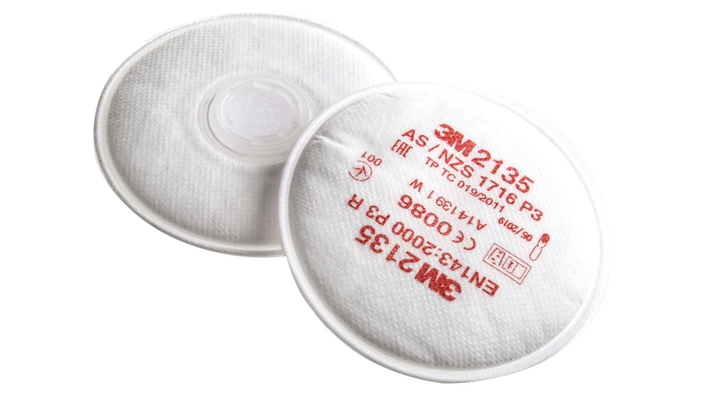 3M 2135 Dust, Mist Filter for use with 6000 & 7000 Series Half & Full ...