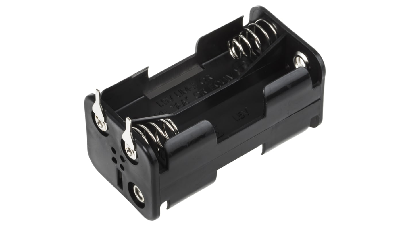 RS PRO AA Battery Holder, Coil Spring Contact | RS