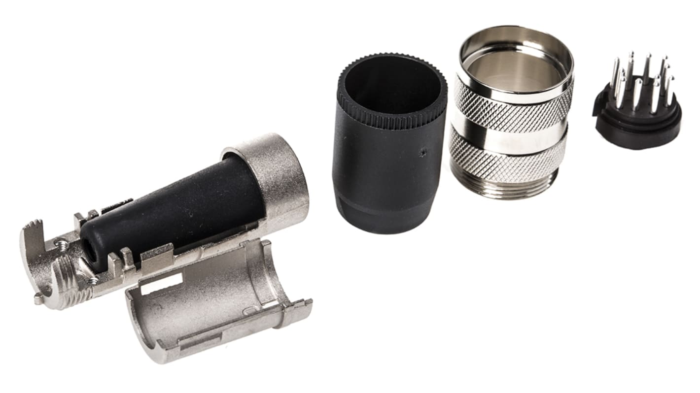 T3635 001 RS | Amphenol Industrial, signalmate C091 12 Pole M16 Din ...