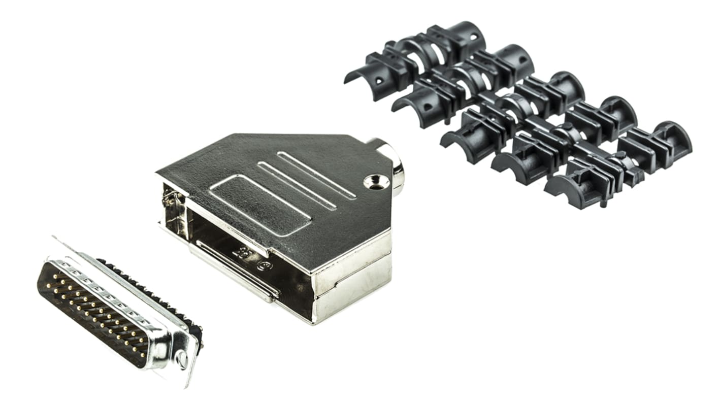 L717D B25P ST3 | Amphenol ICC D-ST 25 Way Cable Mount D-sub Connector ...