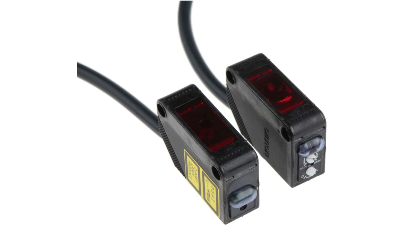 E3Z-LT81 2M | Omron Through Beam Photoelectric Sensor, Block Sensor, 60 m Detection Range | RS