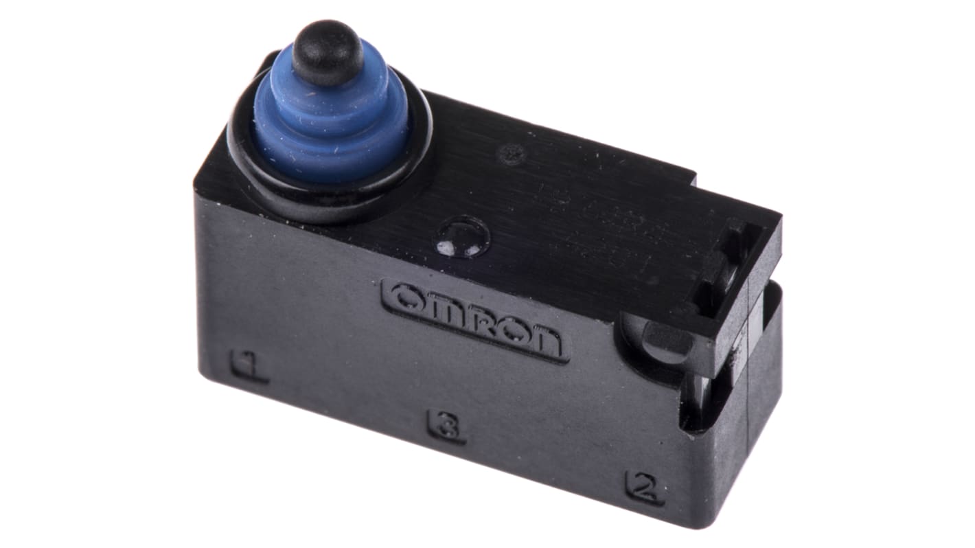 D2HW-A201D | Omron Pin Plunger Micro Switch, PCB Terminal, 2 A @ 12 V ...