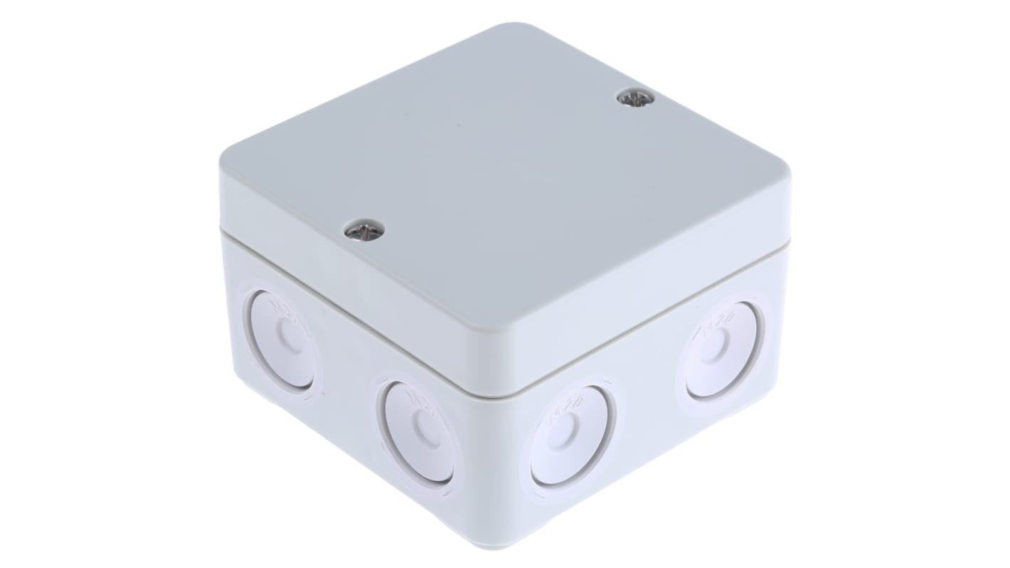 89590201 | Boîte de jonction en Polystyrène 80 x 80 x 52mm 8 voies ...
