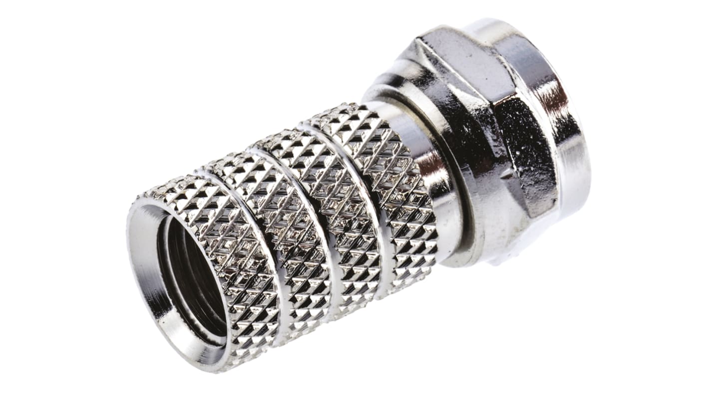 5-1814822-5 | TE Connectivity, Plug Cable Mount F Connector, 75Ω, Twist ...