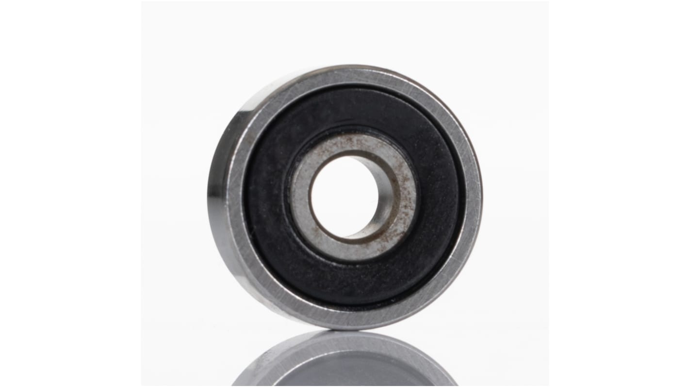 RS PRO 607-2RS Single Row Deep Groove Ball Bearing- Both Sides Sealed ...
