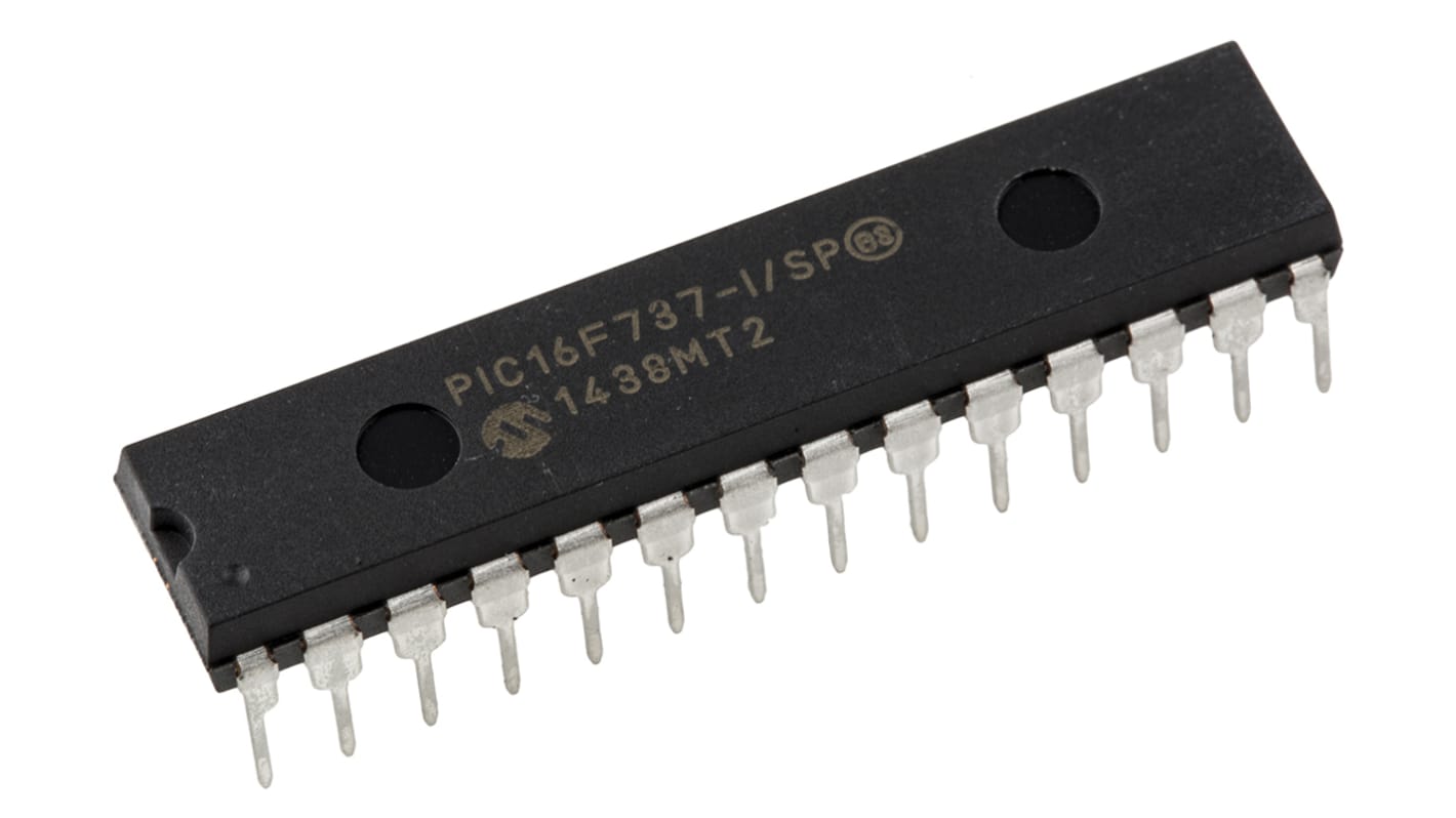 Microchip マイコン, 28-Pin SPDIP PIC16F737-I/SP | RS
