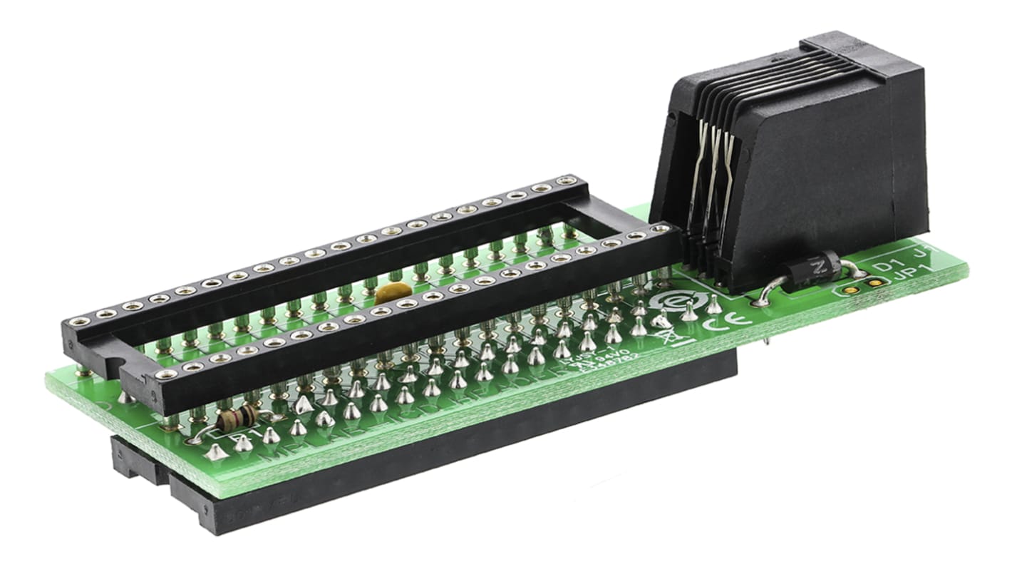 Microchip AC162051, Chip Programming Adapter ICD HEADER for MPLAB® ICD ...