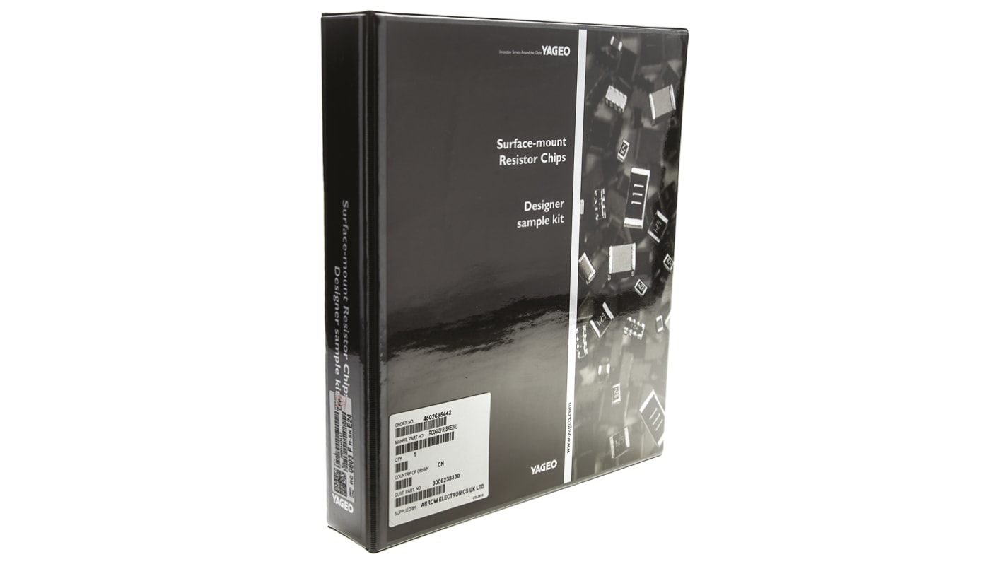 332207330101 | Yageo, RC-0603 Thick Film, SMT 170 Resistor Sample Kit ...