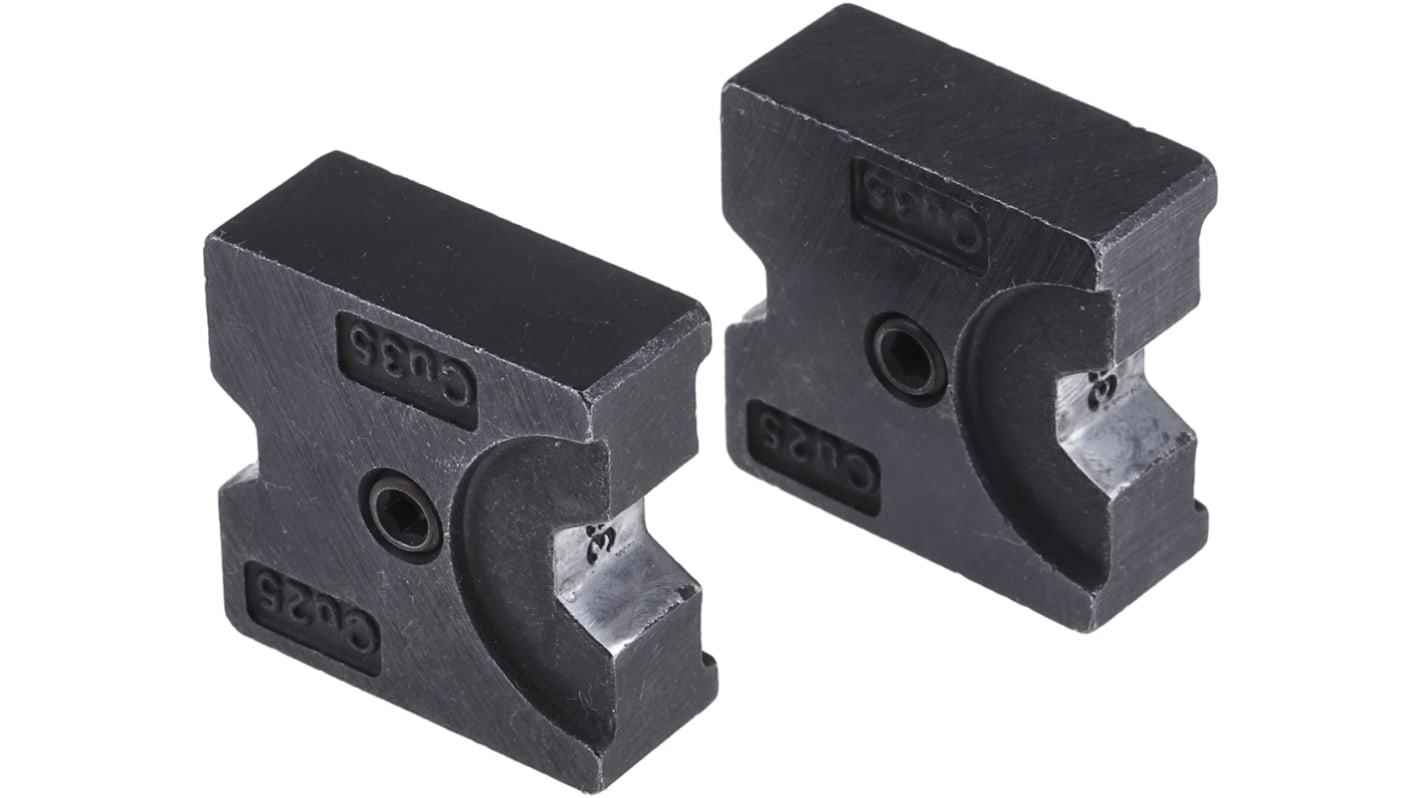 RS PRO Crimping Die Set, Tubular Cable Lug, Wire size 25mm² | RS