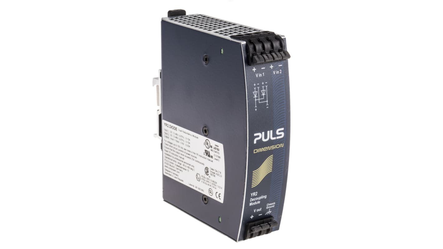 YR2.DIODE | PULS Redundancy module, for use with Y Series | RS