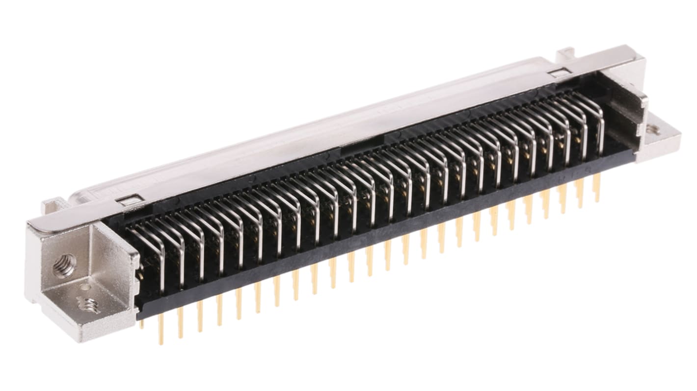 102A0-5212 PL | 3M Female 100 Pin Right Angle Through Hole SCSI ...