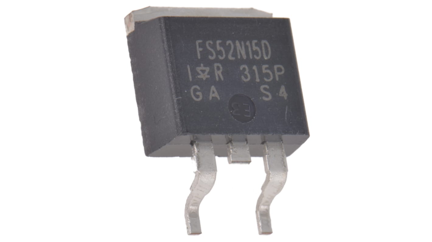 IRFS52N15DPBF | Infineon Nチャンネル MOSFET150 V 51 A 表面実装 パッケージD2PAK (TO ...