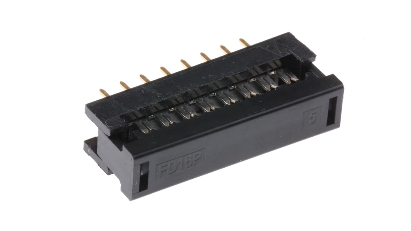 RS PRO 16-Way IDC Connector Plug for Cable Mount, 2-Row | RS