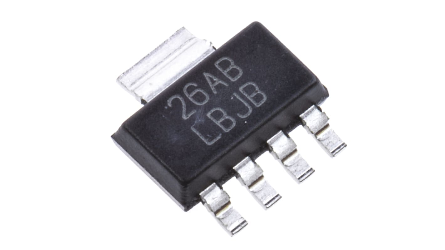 Texas Instruments LP3964EMP-3.3/NOPB, Fast LDO Voltage Regulator, 800mA, 3.3 V, ±1.5% 5+Tab-Pin ...