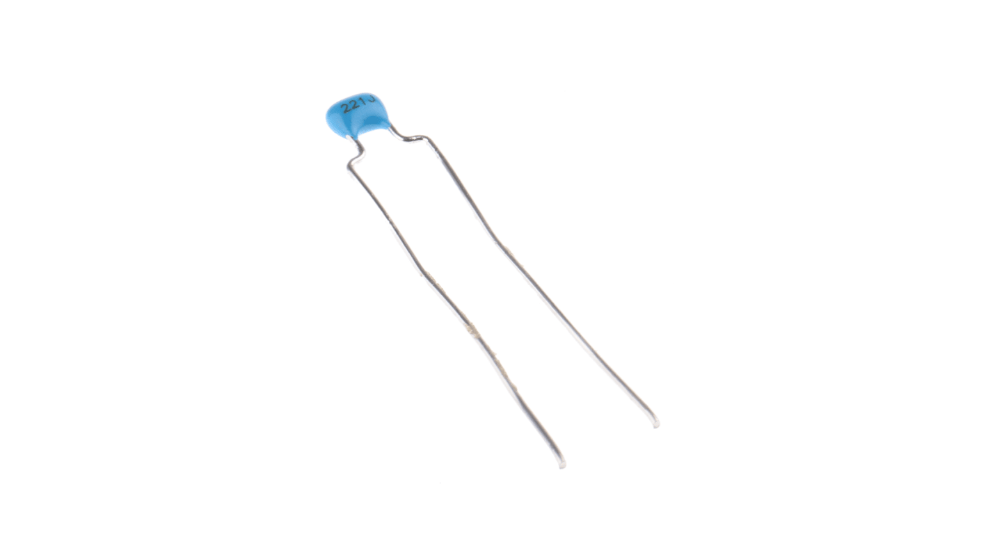 RPE5C2A221J2M1A03A | Murata Single Layer Ceramic Capacitor SLCC 220pF ...