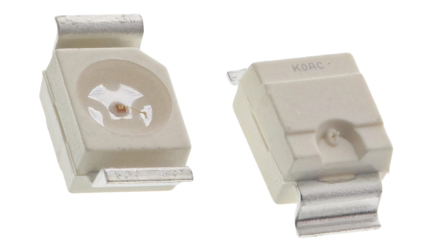 Osram Opto2 V Green LED PLCC 2 SMD, TOPLED RG LG T770-K1M2-1 | RS