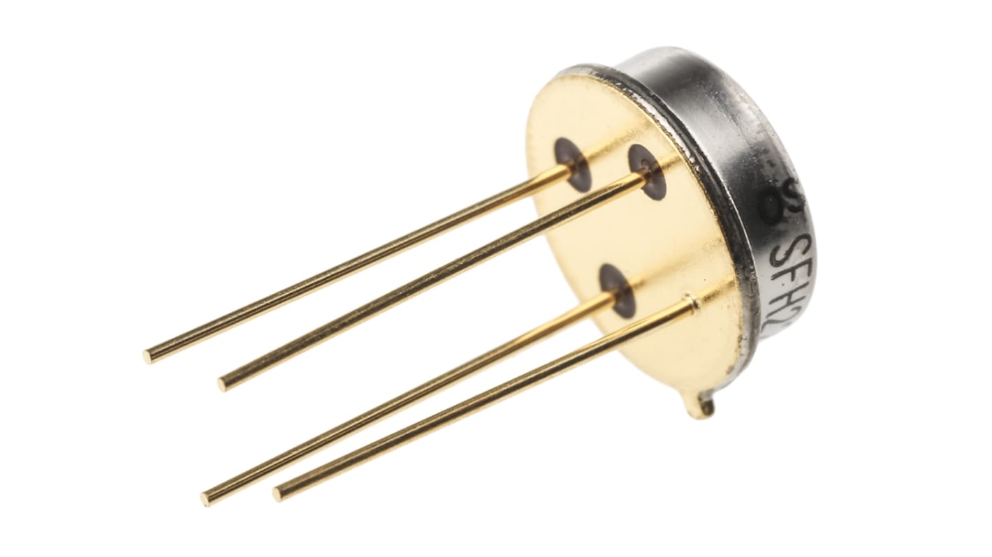 Osram Opto, SFH 221 IR + Visible Light Si Photodiode, 55 °, Through ...
