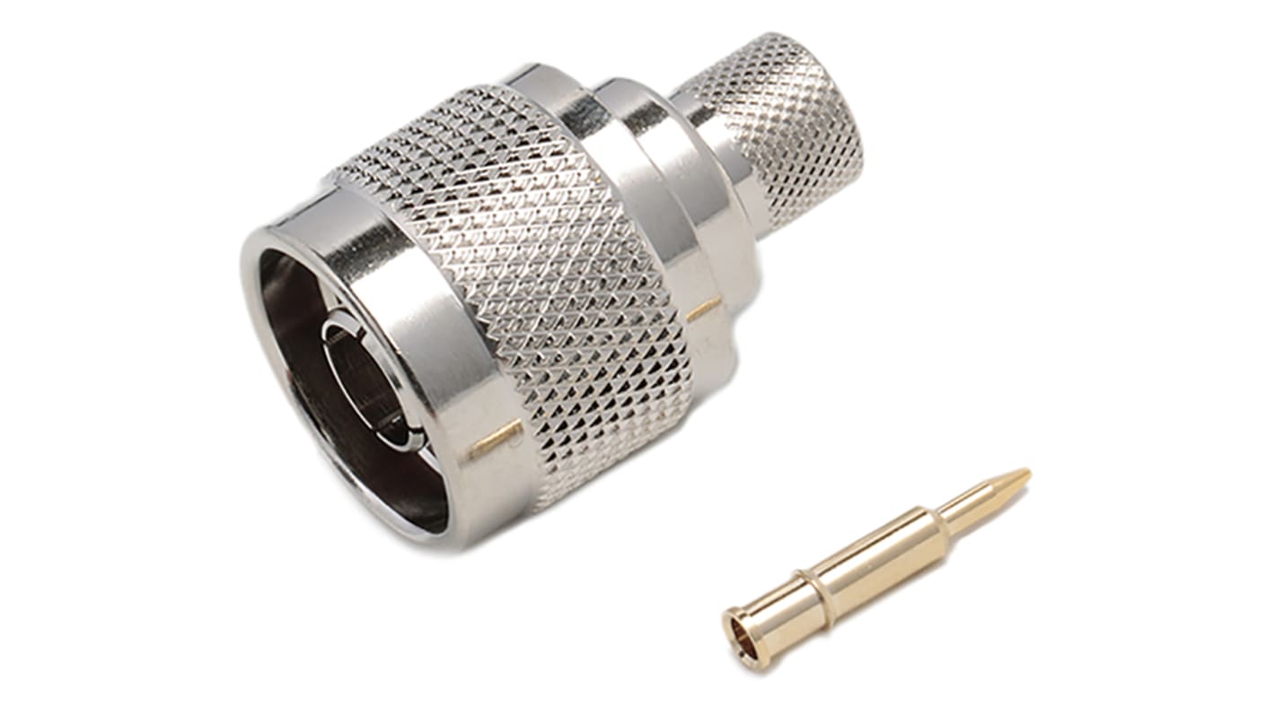 RS PRO, Plug N Connector, Crimp Termination, Straight Body | RS