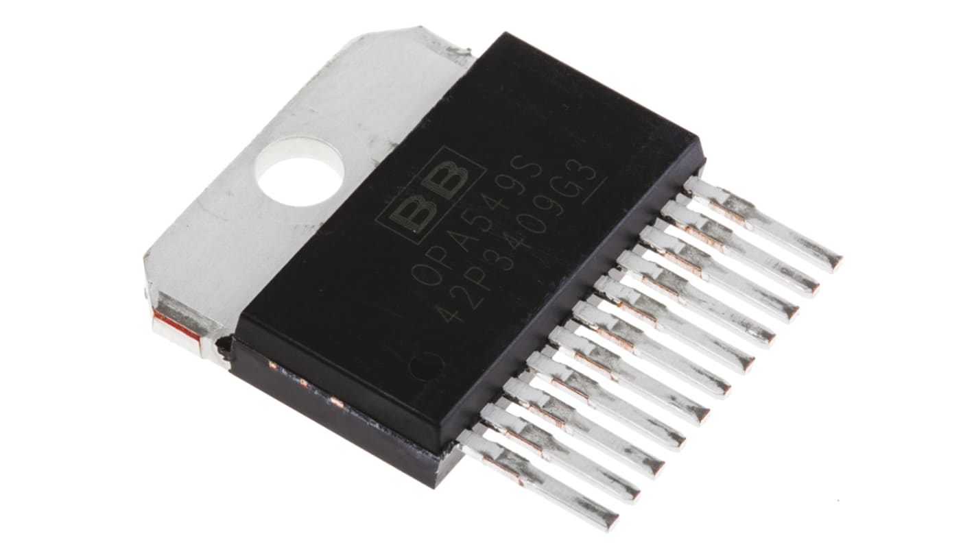 Texas Instruments オペアンプ, スルーホール, 1回路, ±2電源, 単一電源, OPA549S | RS