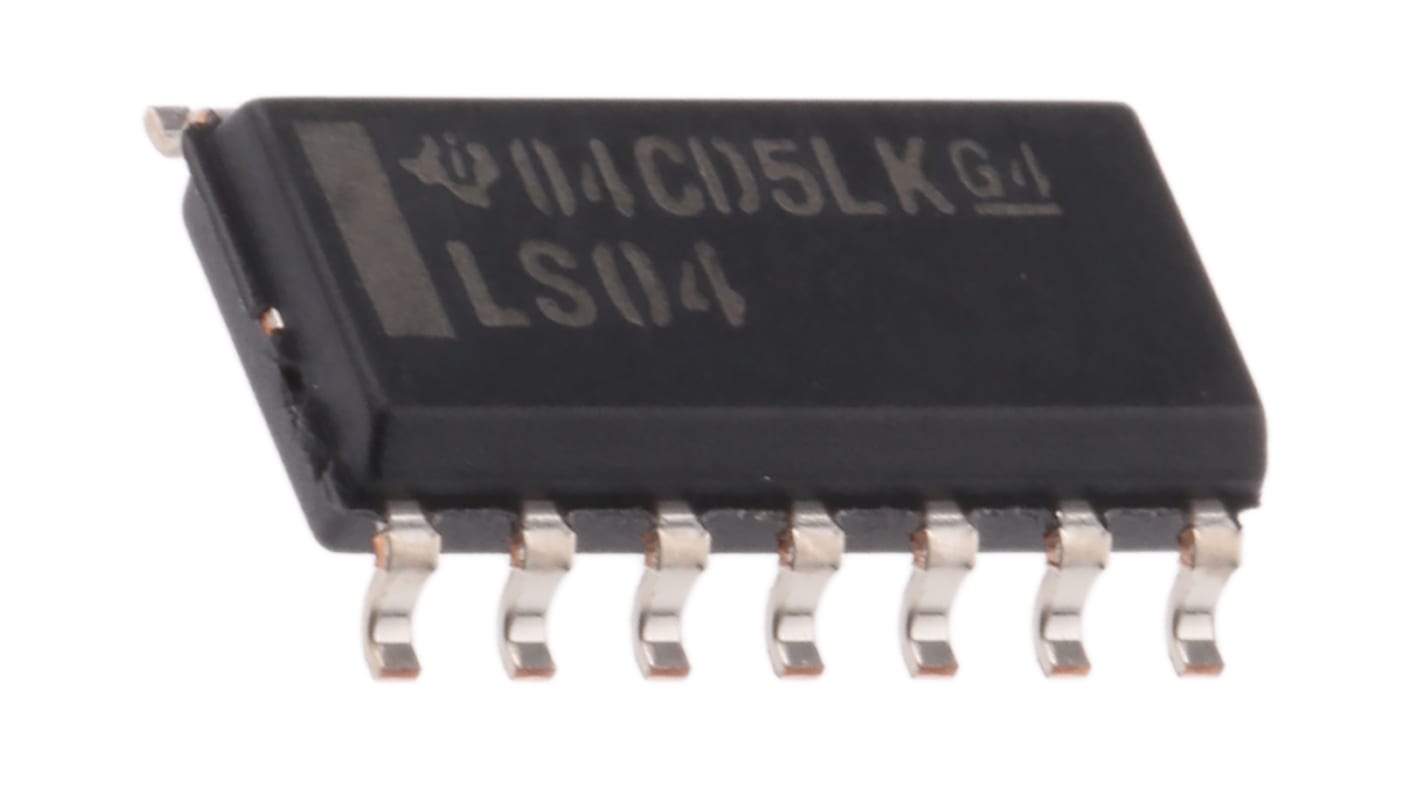 Texas Instruments SN74LS04DR Hex Inverter, 14-Pin SOIC | RS