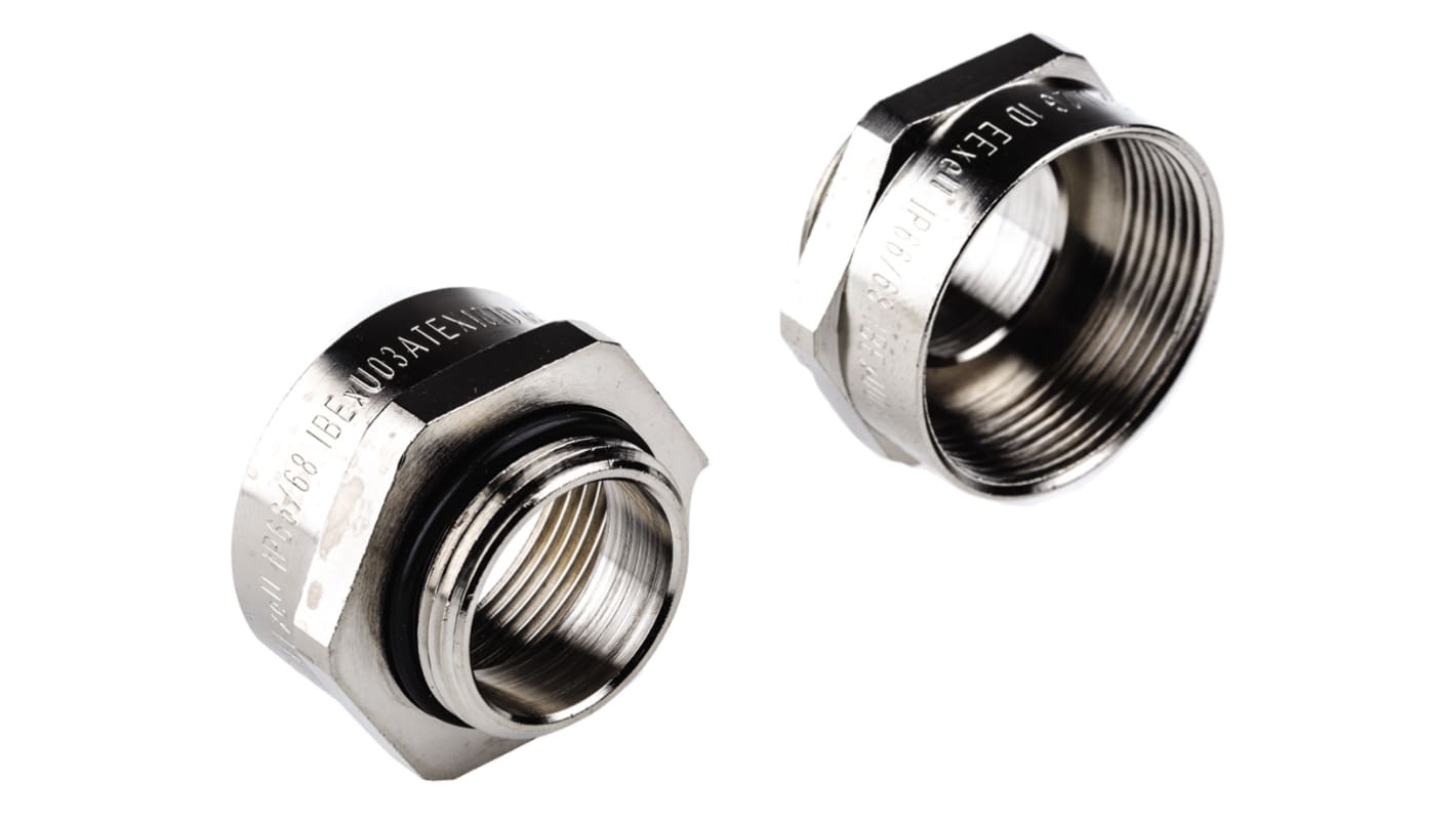 52104583 | Lapp Cable Gland Adaptor, M25 Exterior Thread, M32 Interior ...