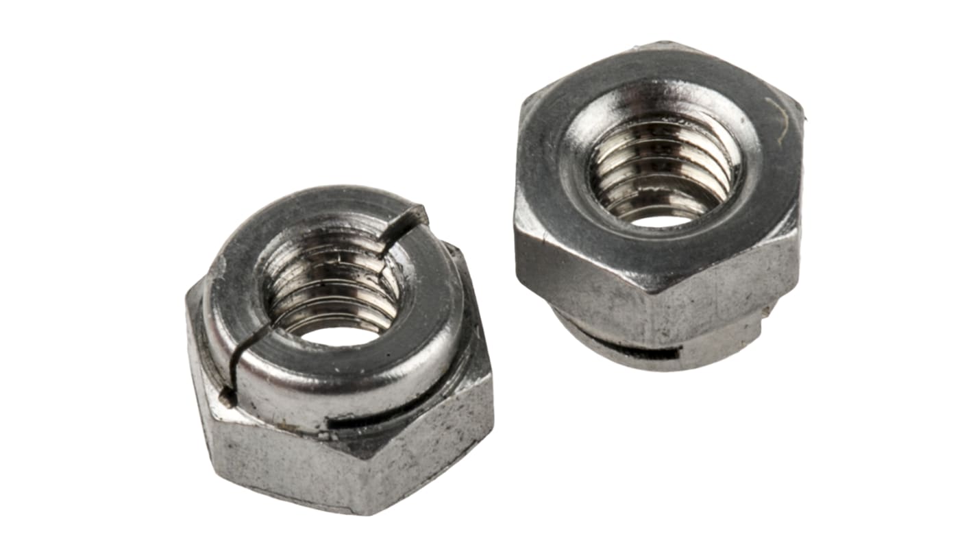RS PRO, Plain Lock Nut, M4 | RS