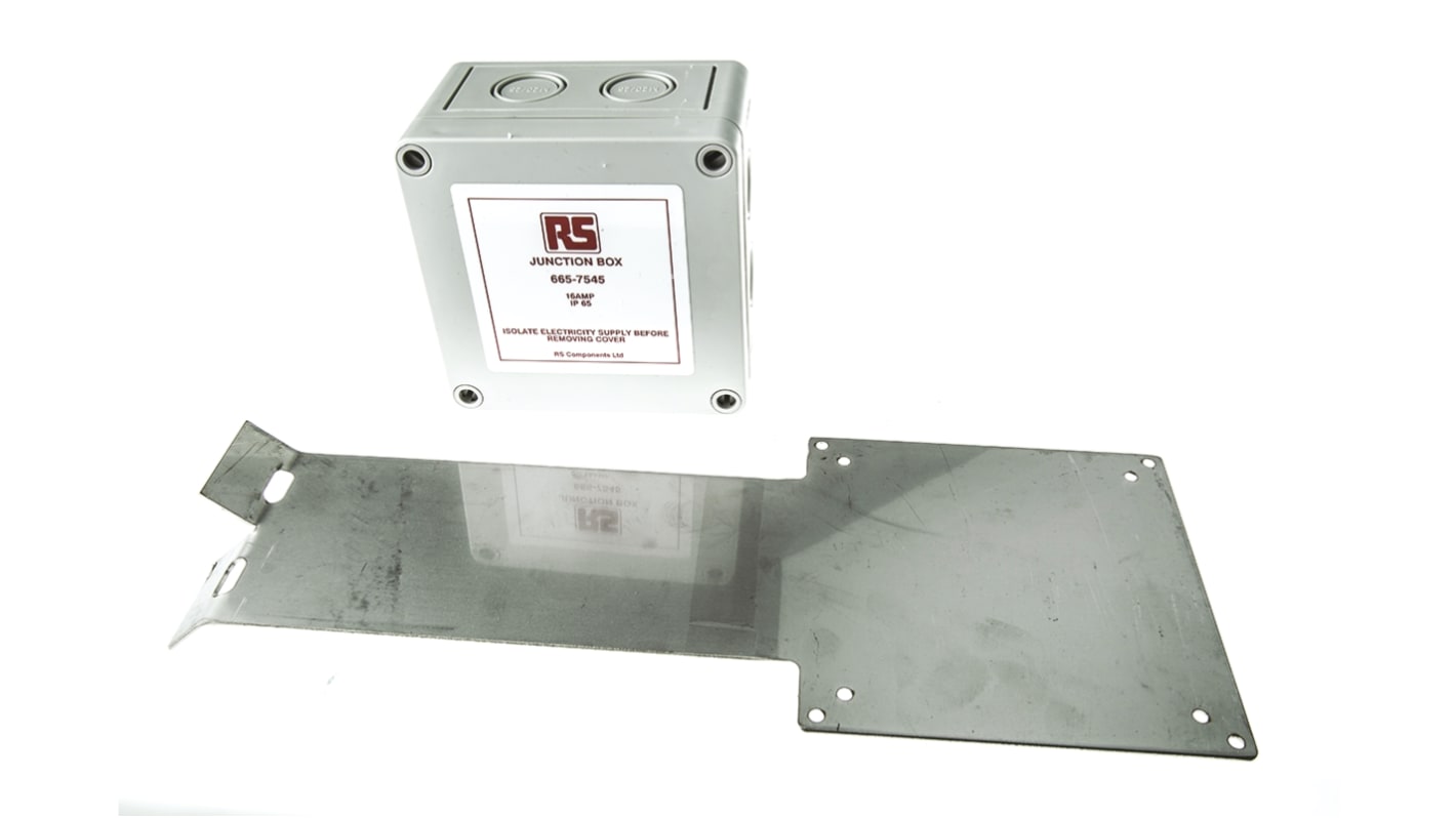 RS PRO Trace Heating Junction Box Kit 66mm x 110mm x 110mm | RS