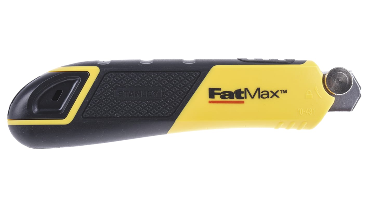 0-10-481 | Stanley Safety Knife with Snap-off Blade, Retractable | RS