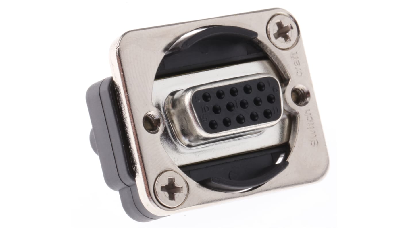 EHHD15MF | Switchcraft D Sub Adapter Male 15 Way D-Sub to Female 15 Way ...