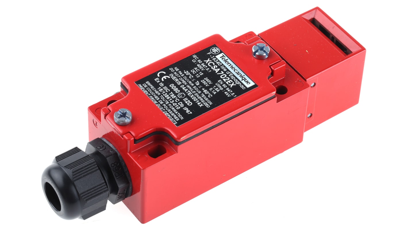 XCSA702EX | Telemecanique Sensors ATEX XCSA Safety Interlock Switch ...