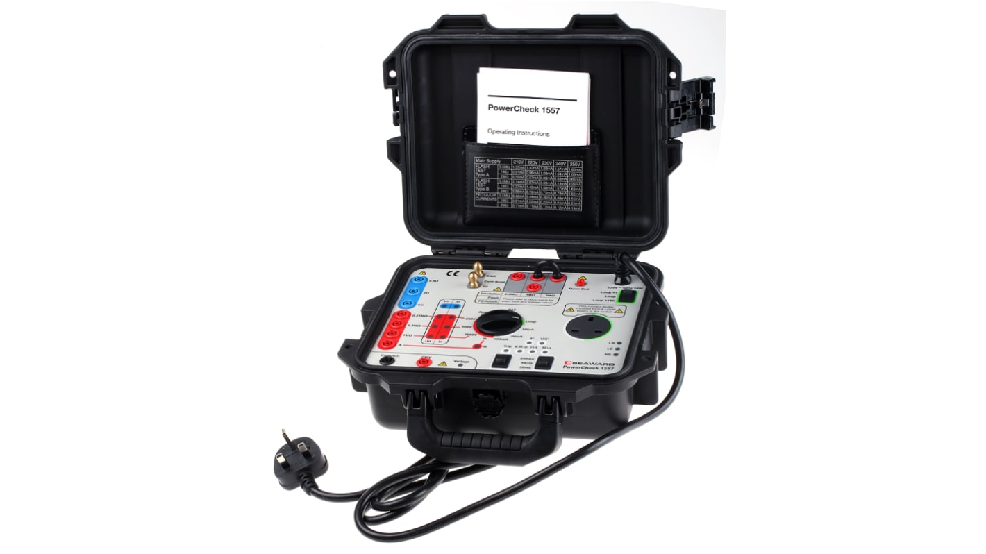 Seaward 369A911 Calibration Check Box, Test Type Continuity, Flash Test ...