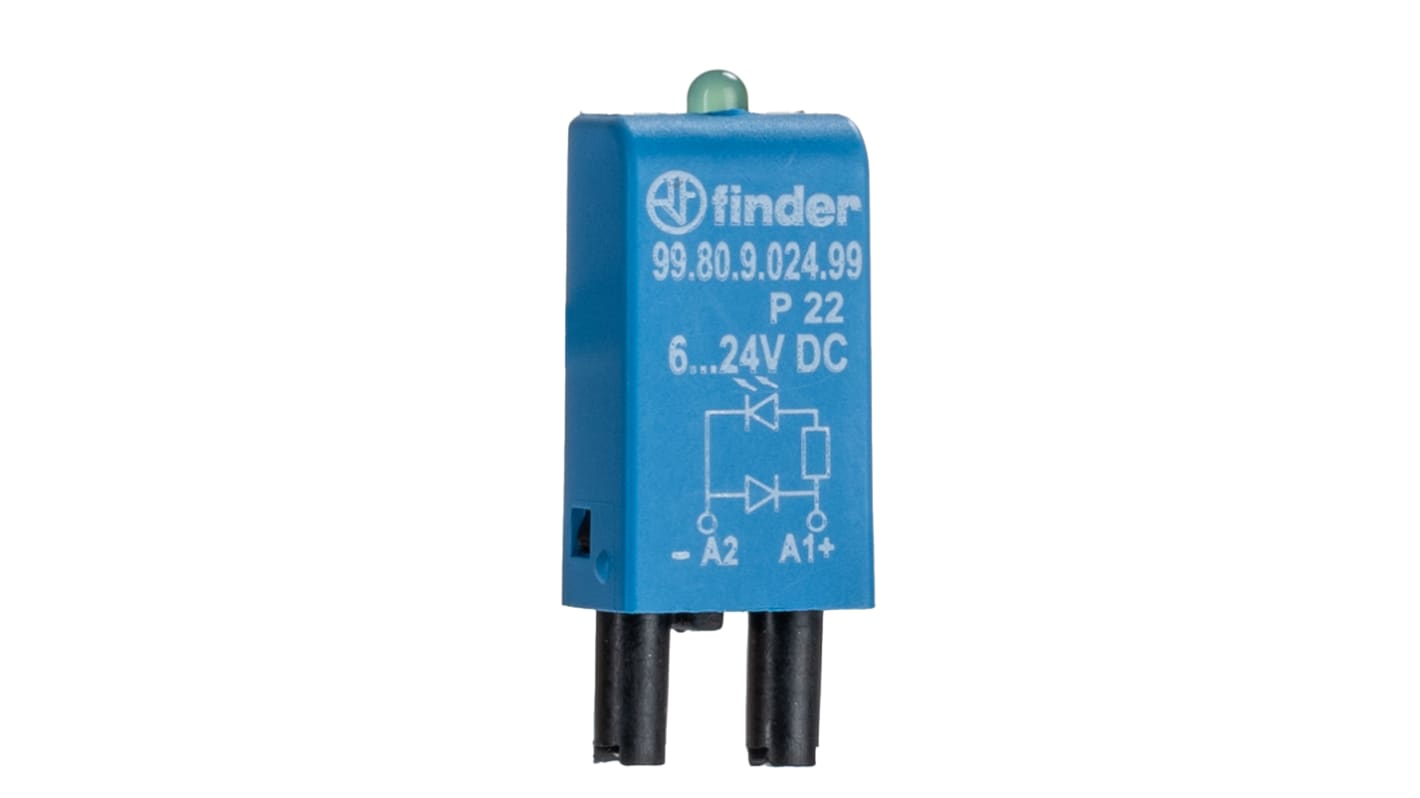 99.80.9.024.99 | Finder Pluggable Function Module, LED Diode | RS