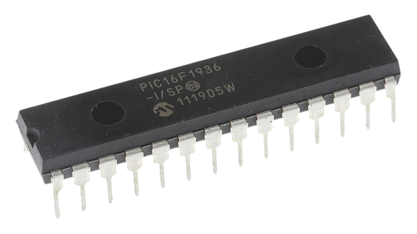 Microchip マイコン, 28-Pin SPDIP PIC16F1936-I/SP | RS