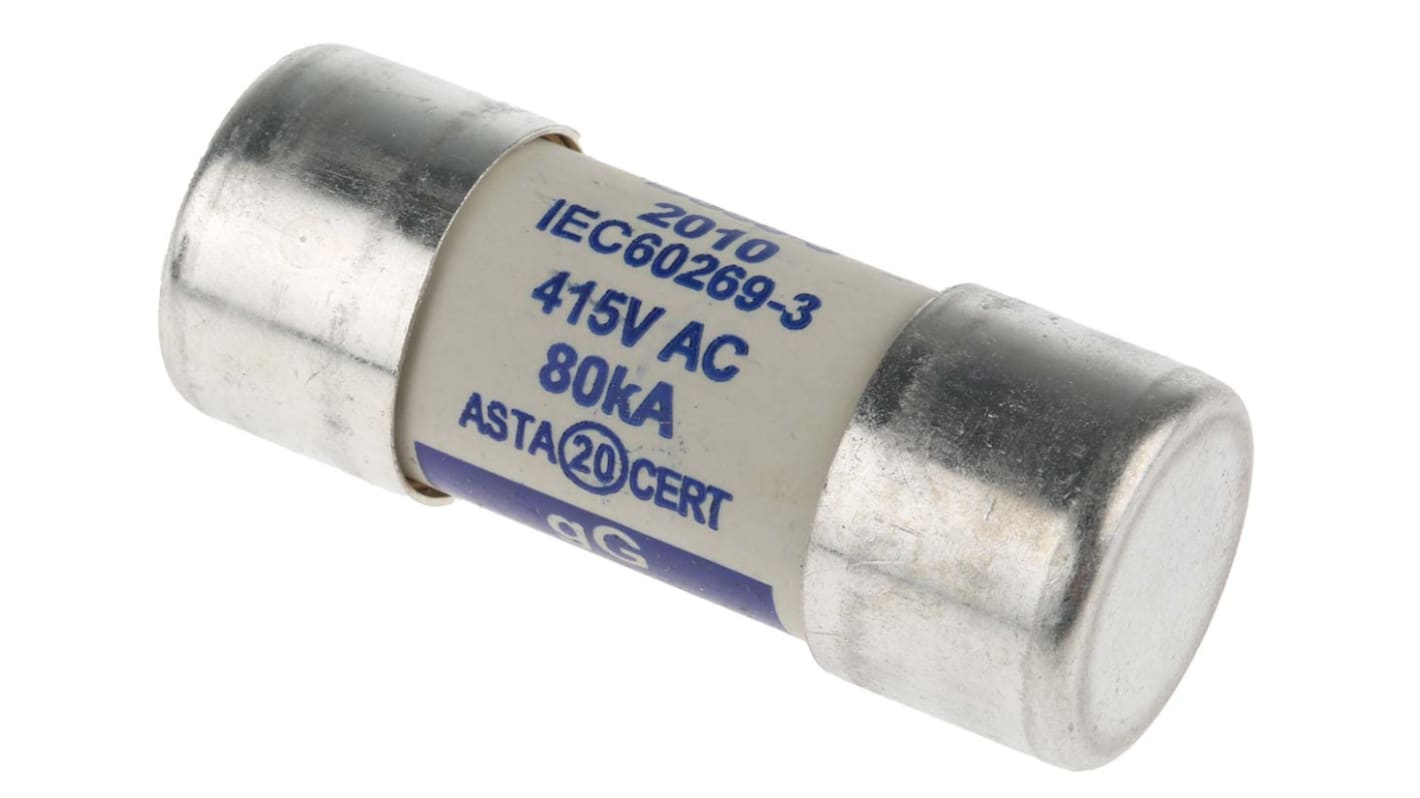 RS PRO 80A Cartridge Fuse, 22 x 58mm | RS