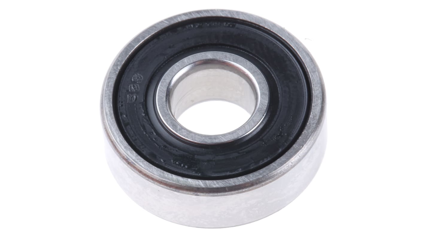 SKF 607-2RSH/C3 Deep Groove Ball Bearing - Sealed End Type, 7mm I.D ...