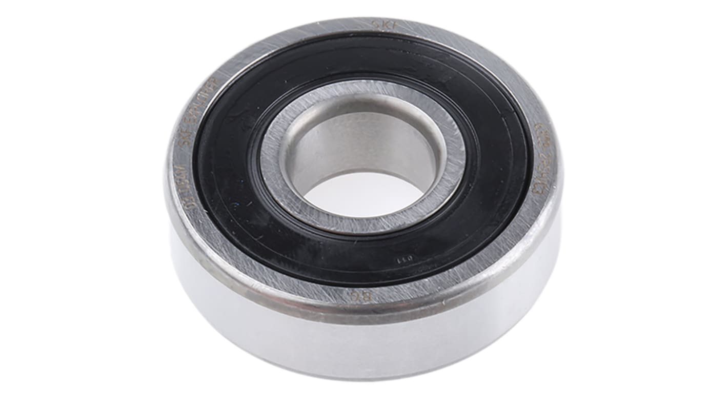 SKF 6303-2RSH/C3 Single Row Deep Groove Ball Bearing- Both Sides Sealed 17mm I.D, 47mm O.D | RS
