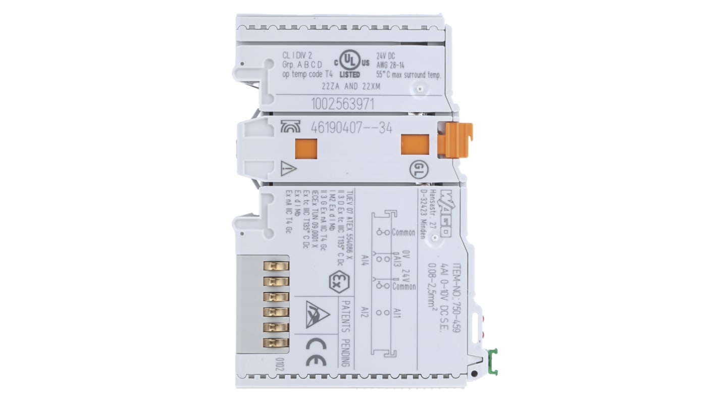 750-459 | Wago TM5 Series PLC I/O Module for Use with 750 Series ...
