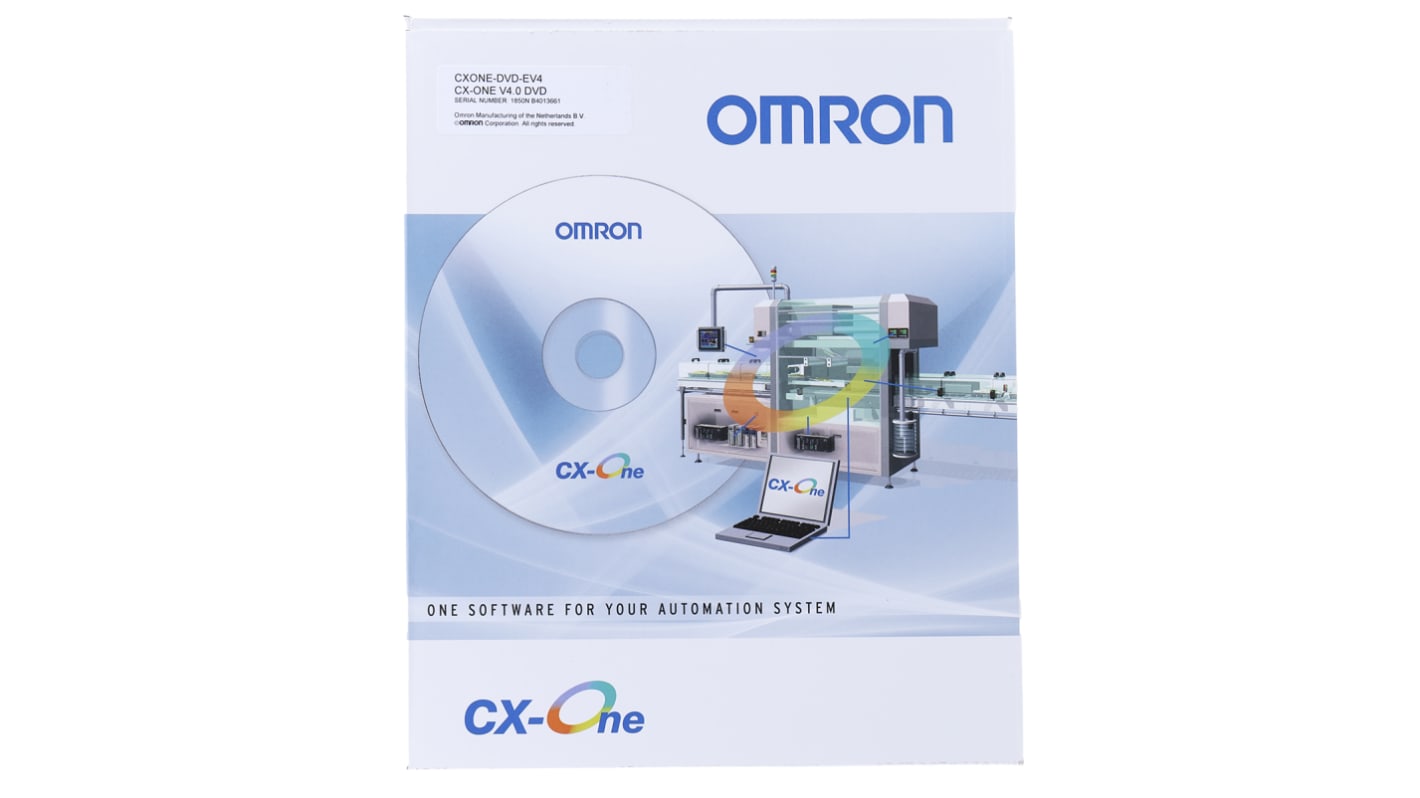 CXONE-DVD-EV4 | Omron PLC Programming Software | RS