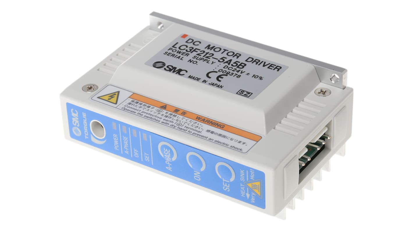 LC3F212-5A5B | SMC DC Motor Controller, 24 V dc, 1 Phase, 2.3 A, 24 V ...