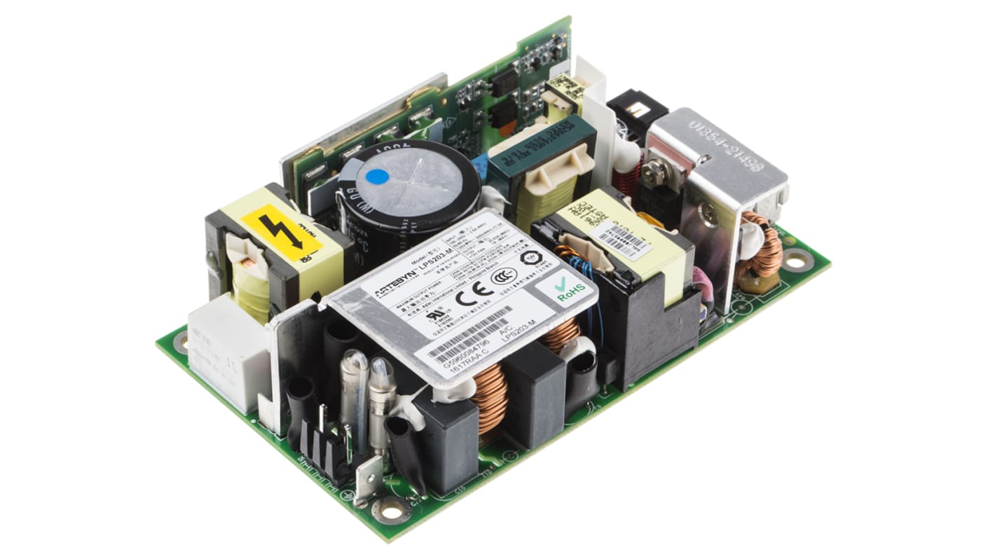 Artesyn Embedded Technologies Switching Power Supply, LPS203-M, 12V dc ...