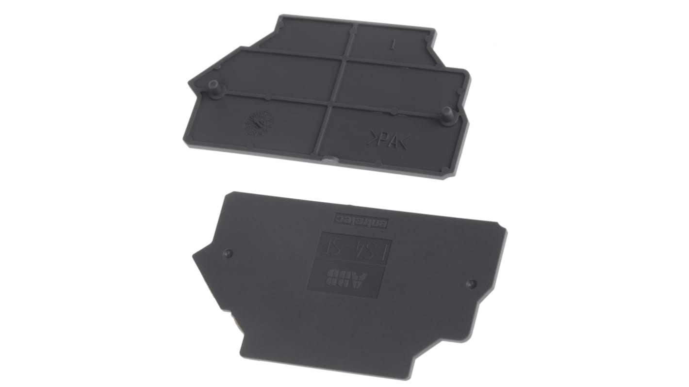 1SNK508960R0000 | Entrelec ES4-SF Series End Section for Use with ...