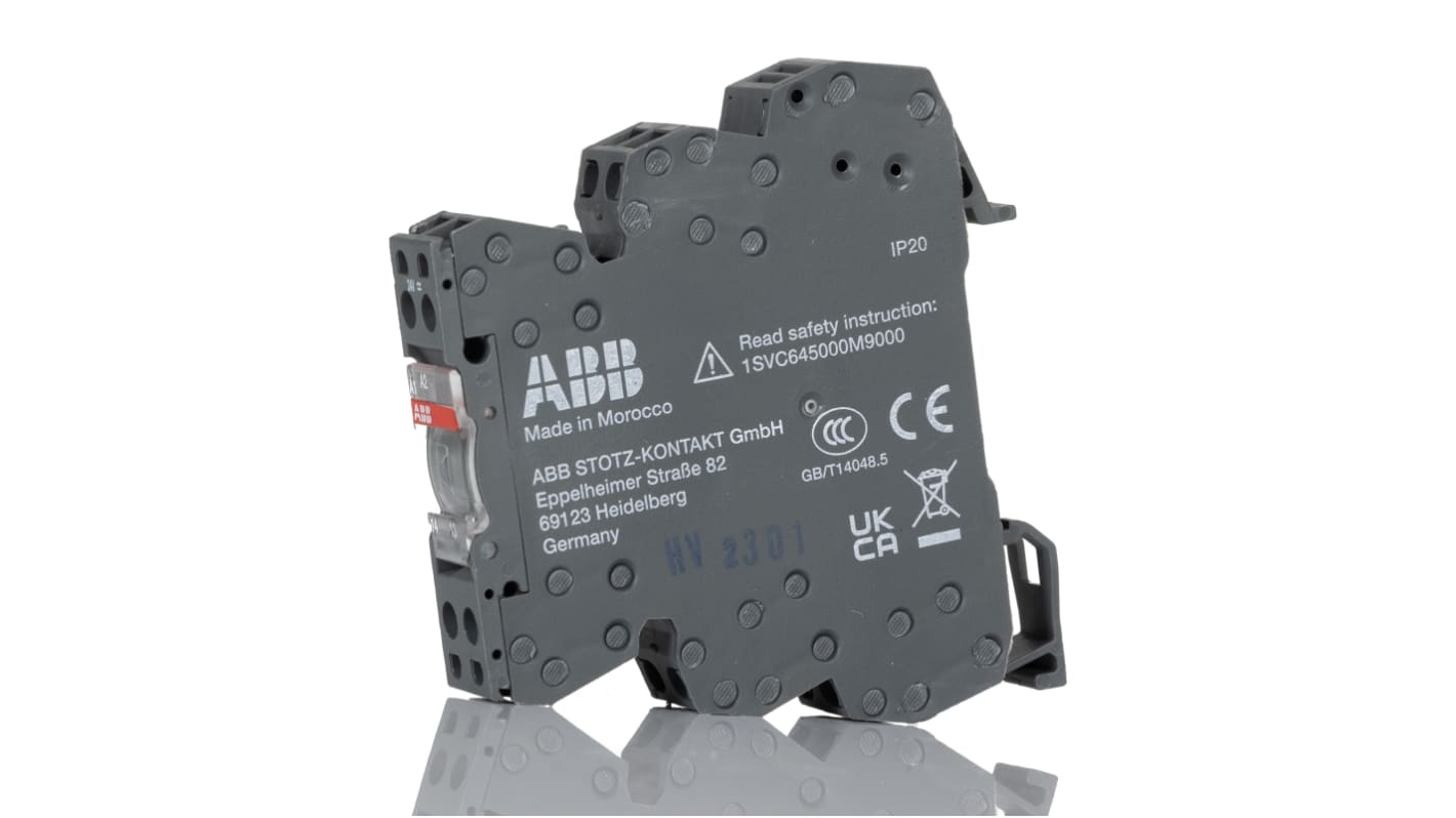 1SNA645018R0300 RB111R-24VUC | ABB R600 Series Interface Relay, DIN ...