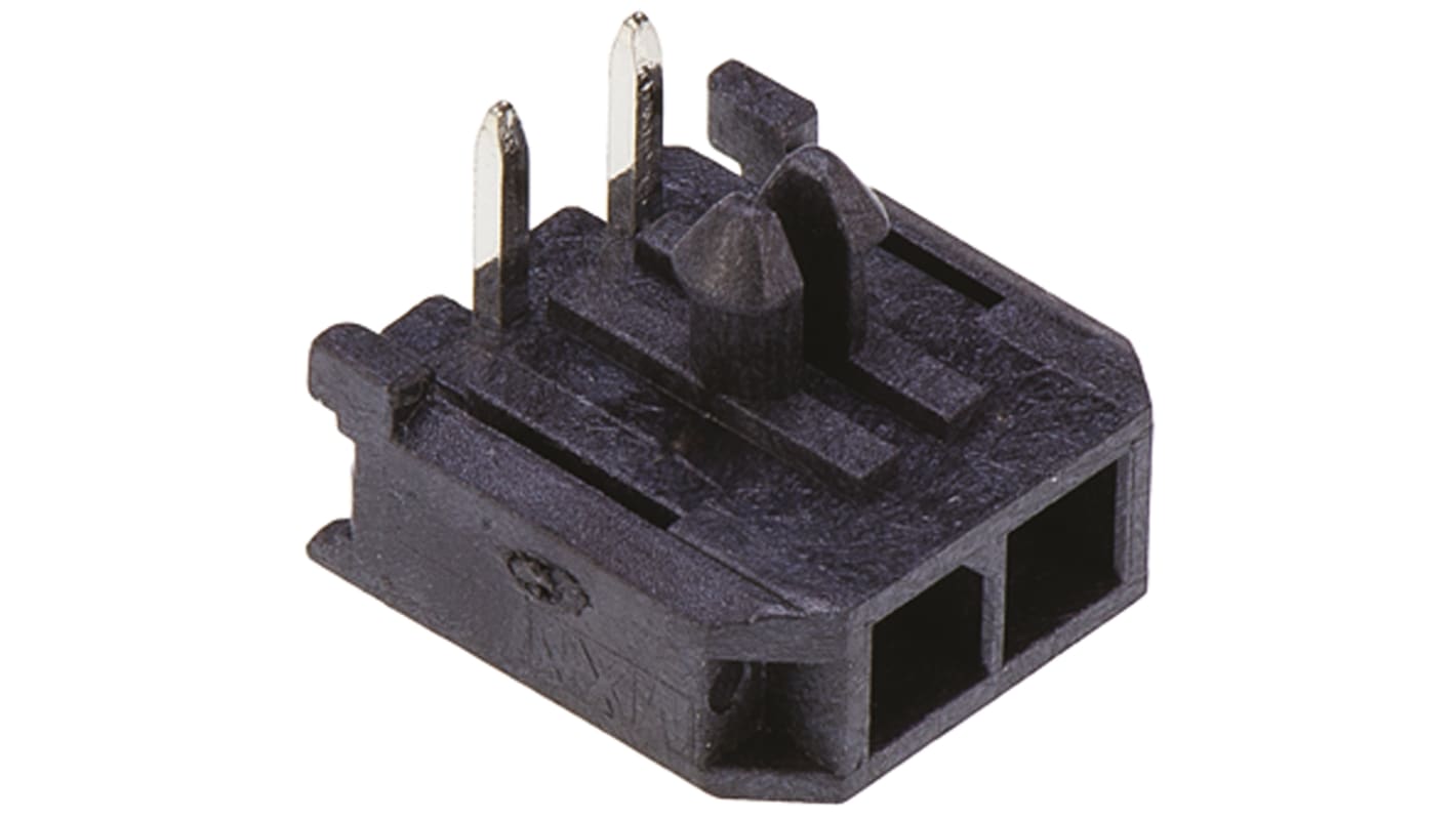 43650-0200 | Molex Micro-Fit 3.0 Series Right Angle Through Hole PCB ...